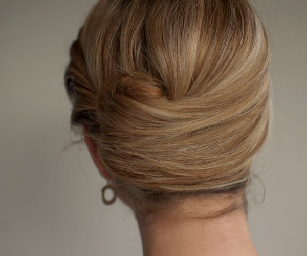 Create a Low French Roll - Total Image Hair Designs